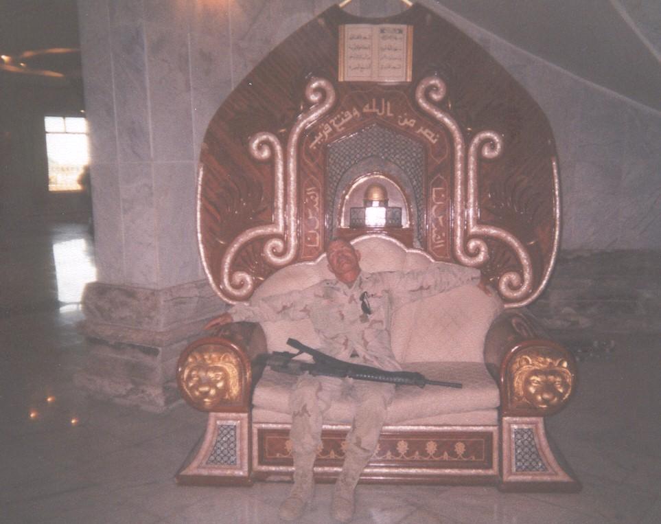 Steve Tidwell in Iraq 2003-04